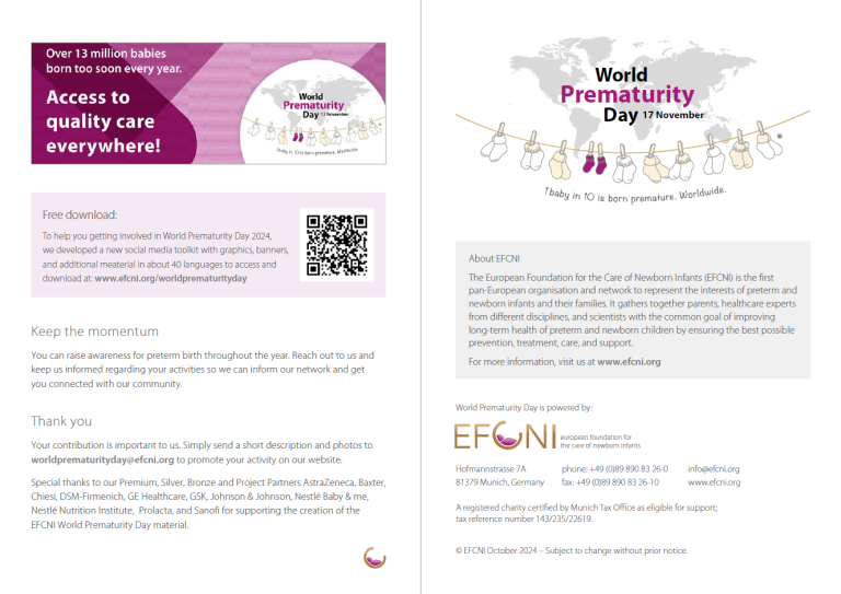 World Prematurity Day resources – EFCNI